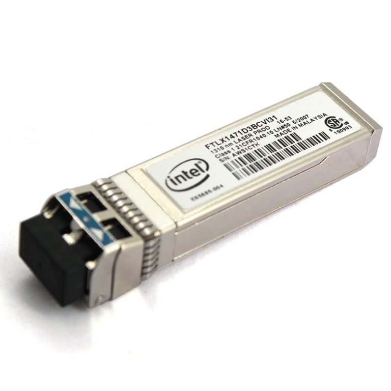 Intel FTLX1471D3BCVI31 E65685-004 10GBase-LR 1000Base-LX SFP+ SMF 10G ...